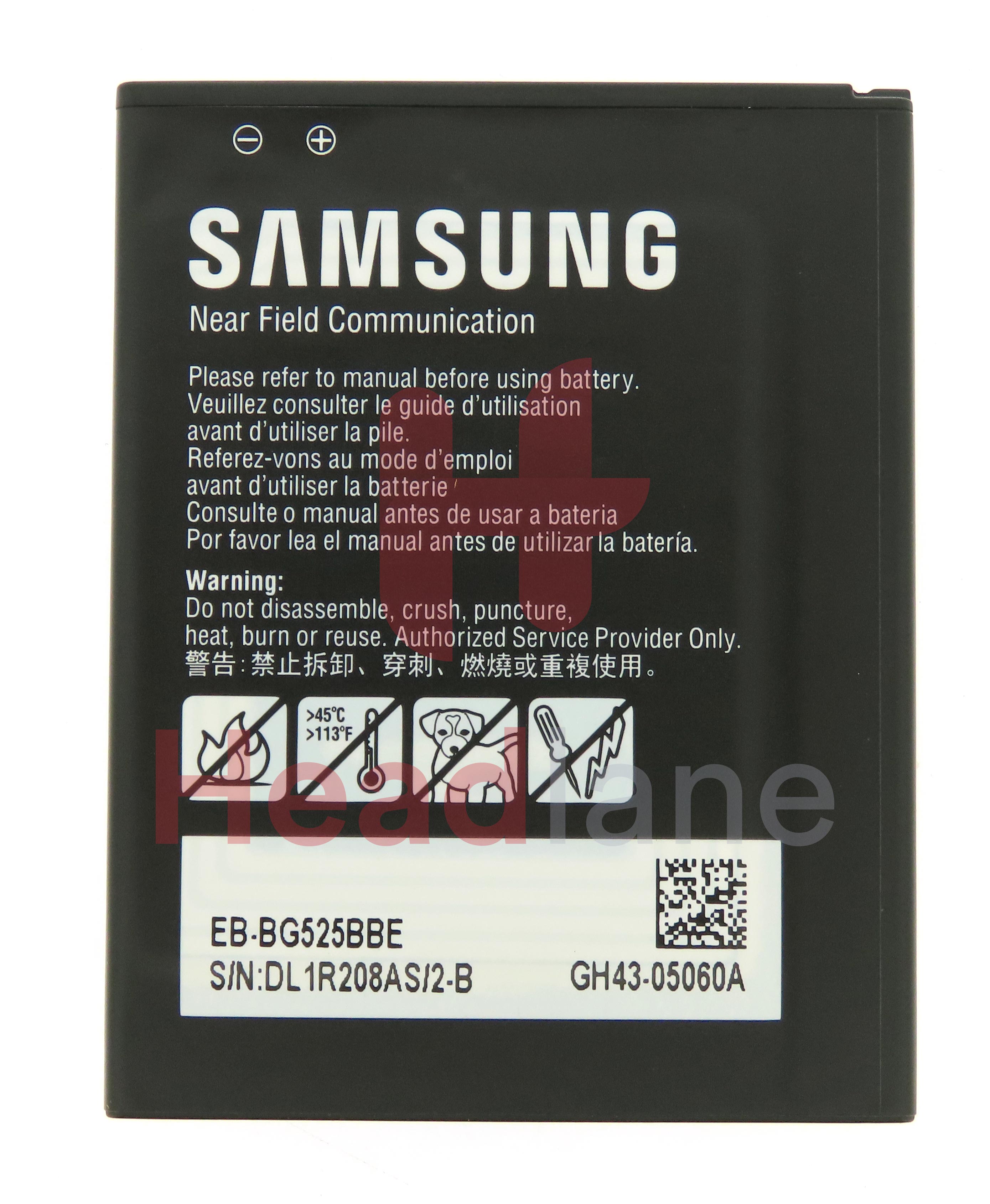 Samsung SM-G525 Galaxy Xcover 5 EB-BG525BBE Battery - GH43-05060A